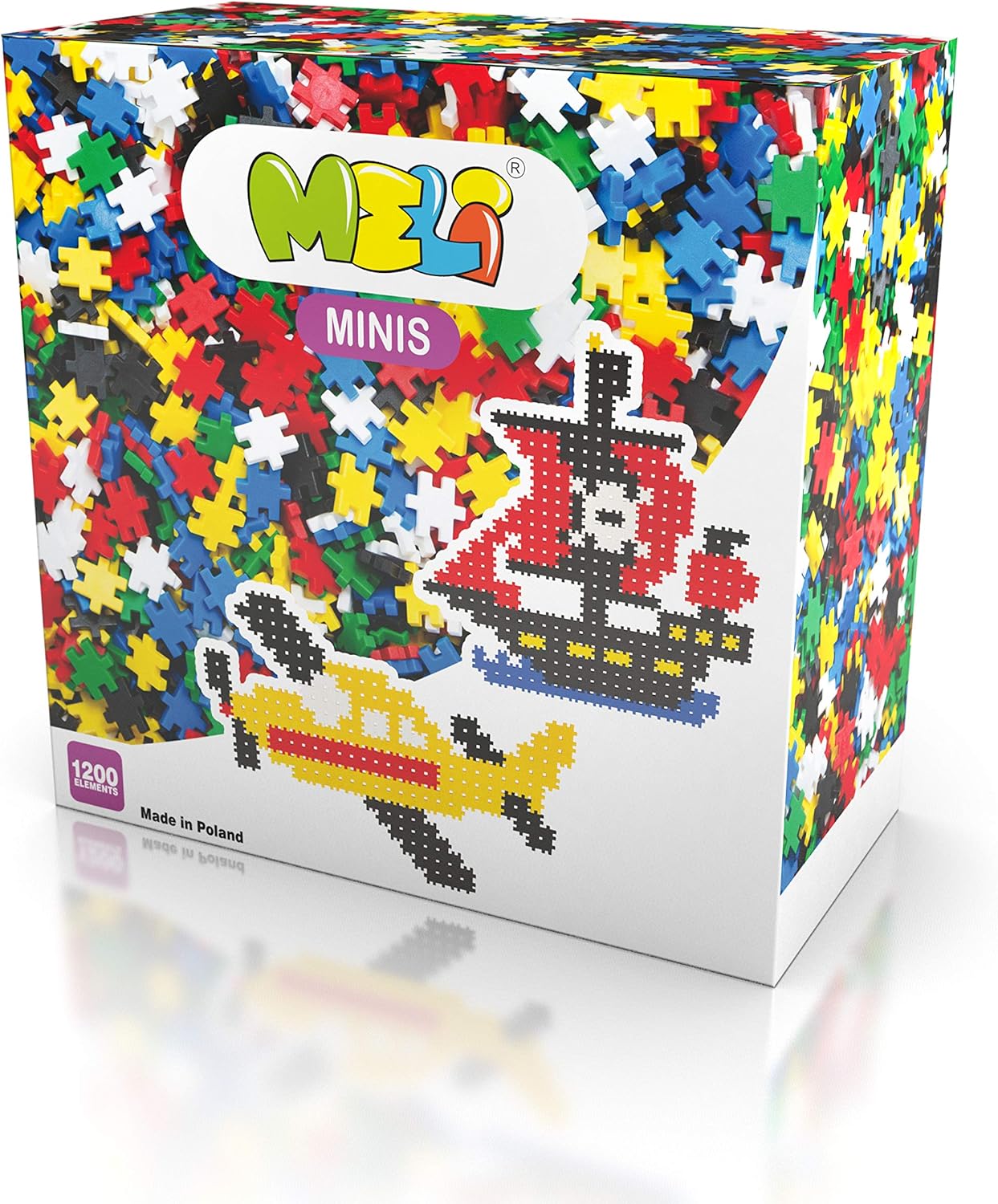 Meli Minis 1200 Creative Toy, Colourful, Stück – BigaMart