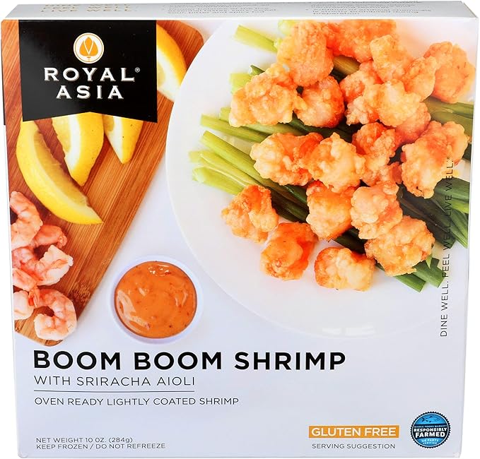 Royal Asia, Boom Boom Shrimp with Sriracha Aioli, 10 oz (Frozen ...