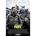 Amazon.com: Fury Movie Poster (24 x 36) (Thick) Brad Pitt, Shia LaBeouf ...