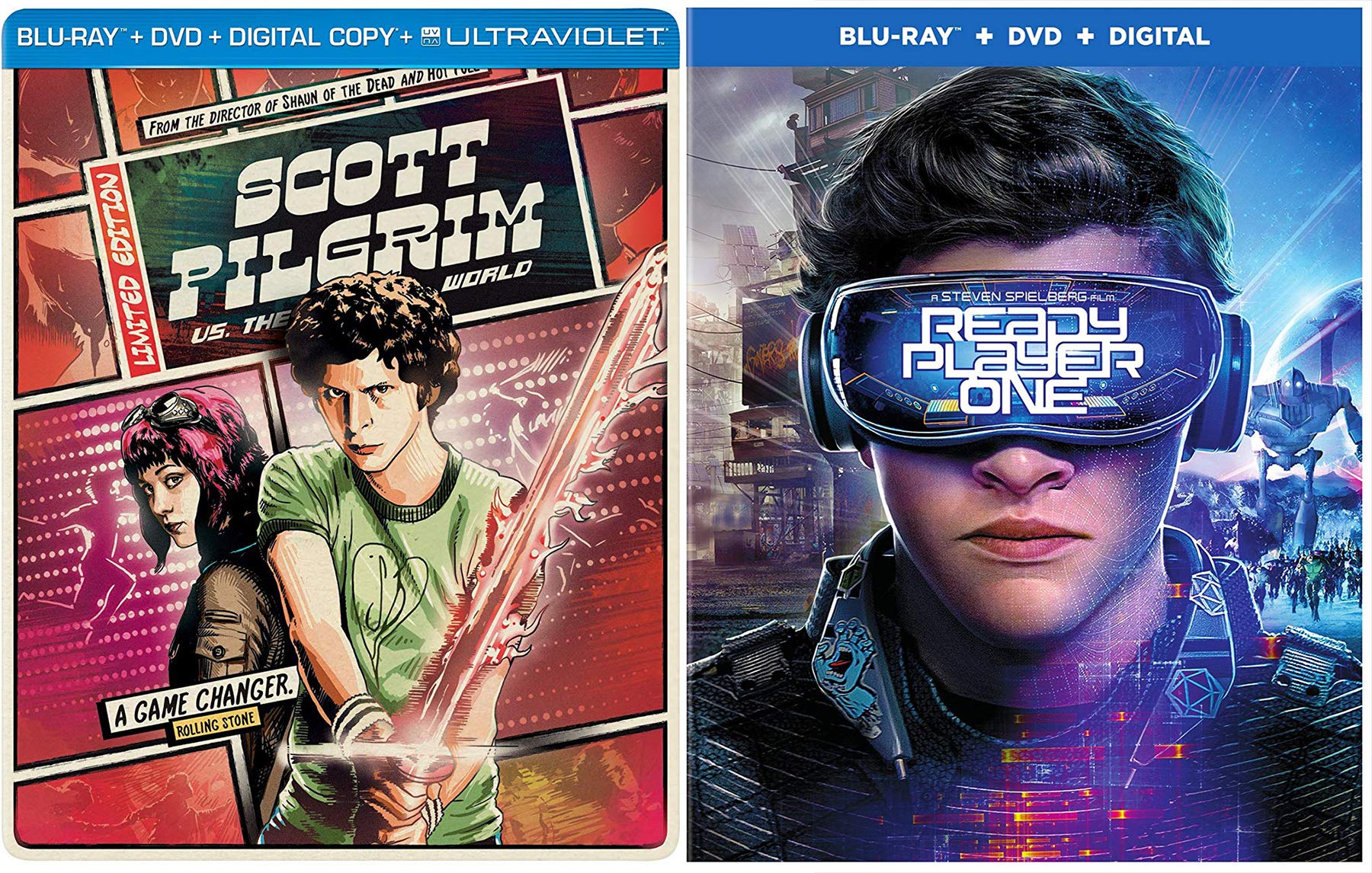 Buy Game on! Level Up Ready Player One Blu Ray + DVD + Digital Steven ...