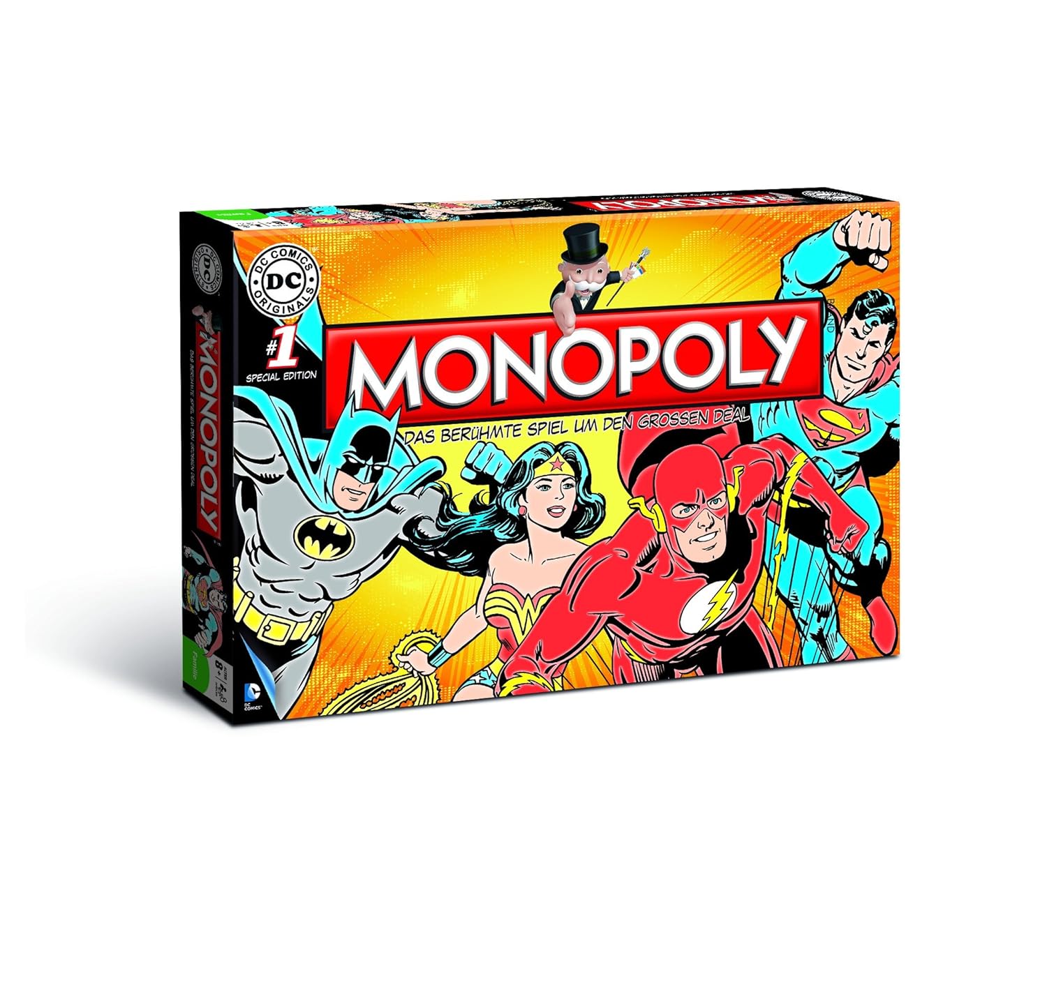 Winning Moves Monopoly: DC Comics Originals [Importación Alemana ...