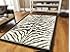 Amazon.com: Zebra Print Rug Contemporary Area Rugs 5x8 Zebra Rugs Large ...