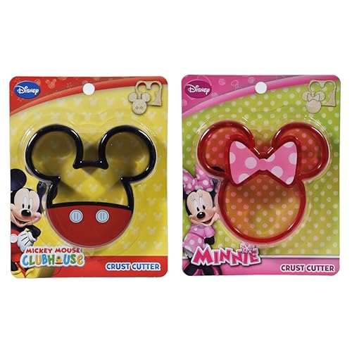 the Disney Mickey & Minnie Mouse Crust Cutter 2 Pack save price in amz ...