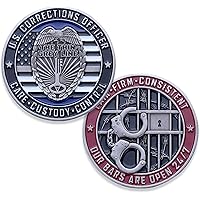 Amazon.com: Corrections Officer Challenge Coin - U.S. Department of ...