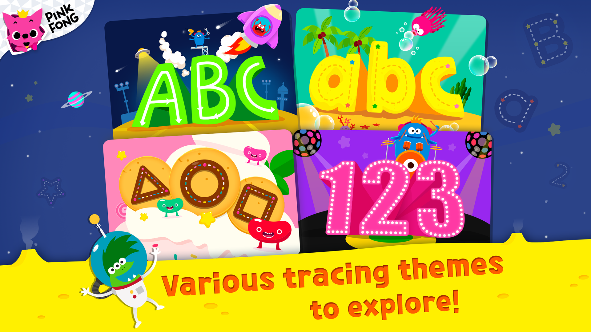 PINKFONG Tracing World : Amazon.ca: Apps for Android