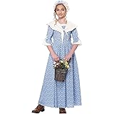 Amazon.com: Rubie's Child's Colonial Girl Costume, Large : Clothing ...
