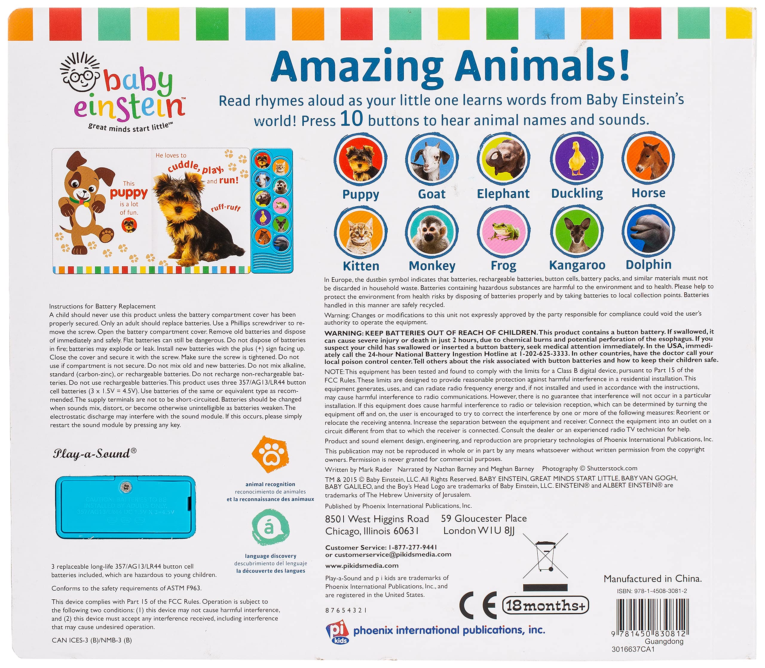 Baby Einstein Amazing Animals