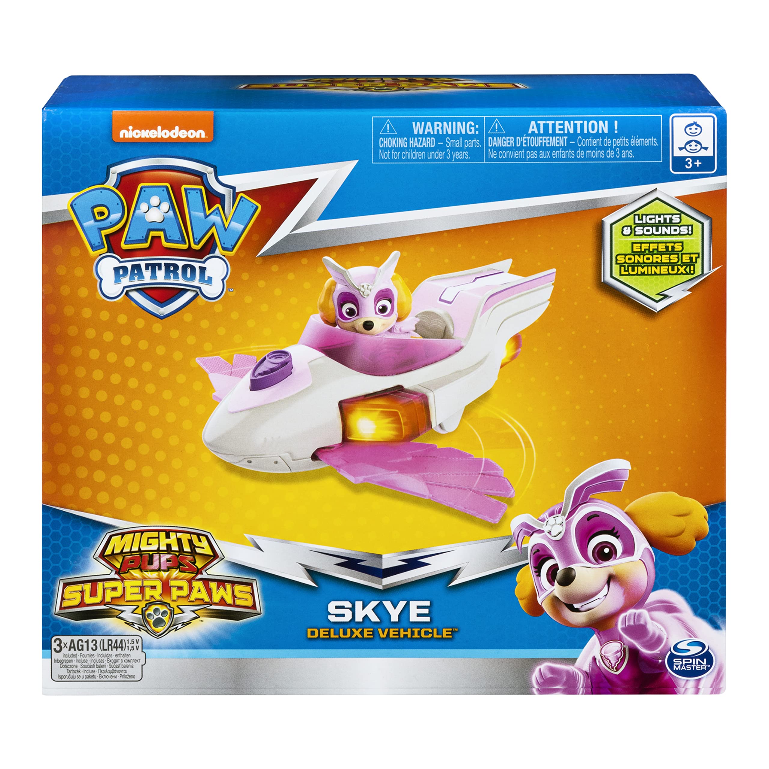 Mua Paw Patrol, Mighty Pups Super Paws Skye’s Deluxe Vehicle with ...