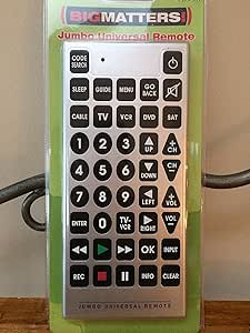 Amazon.com: Jumbo Universal Remote Control : Electronics