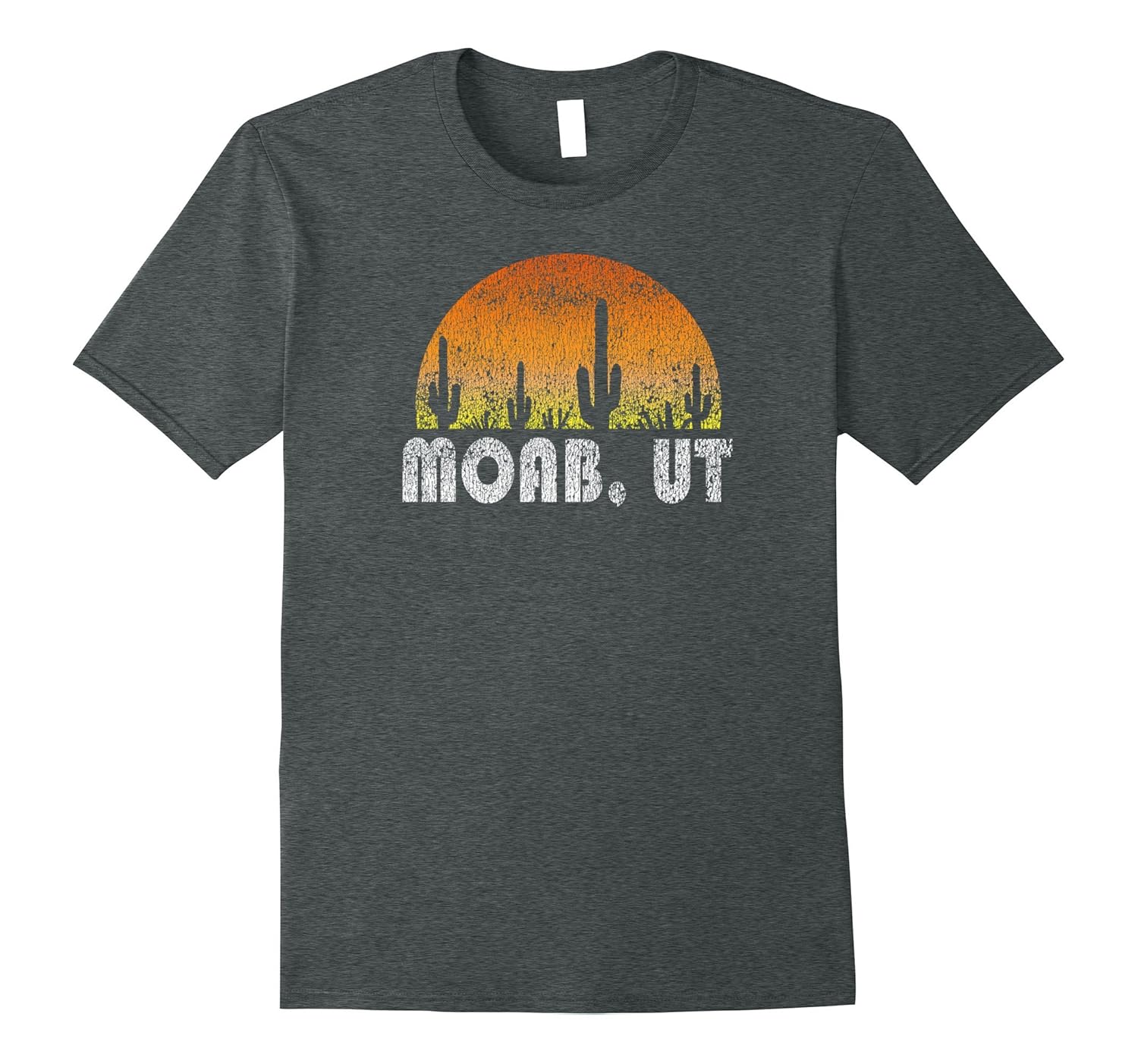 Retro Moab Utah Desert Sunset Vintage T-Shirt-CL – Colamaga