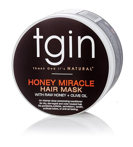 tgin Honey Miracle Hair Mask for Natural, Dry, Curly Type 3c and 4c ...