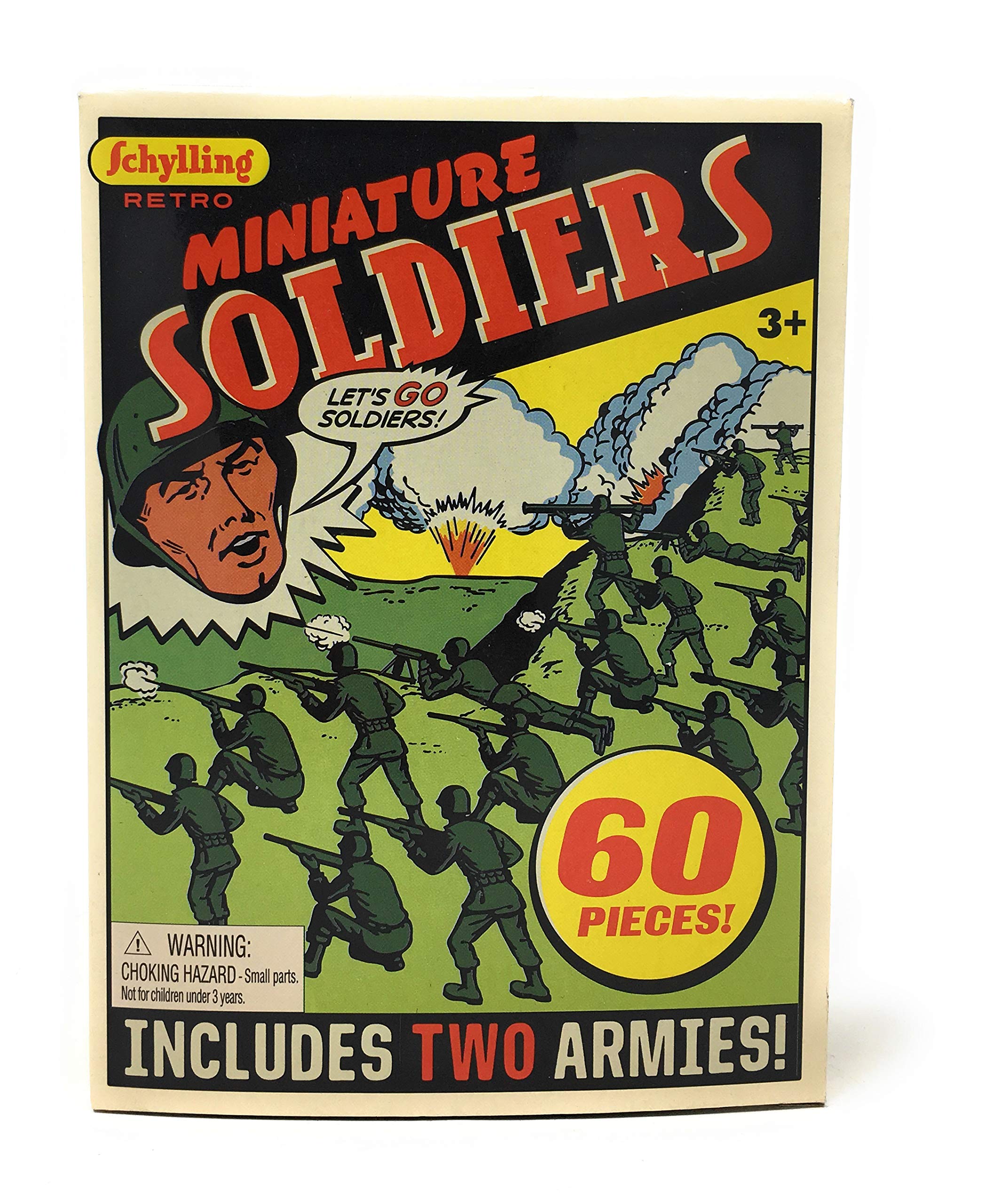 Mua Schylling Retro Mini Soldiers 60 Piece, 1 EA trên Amazon Mỹ chính ...