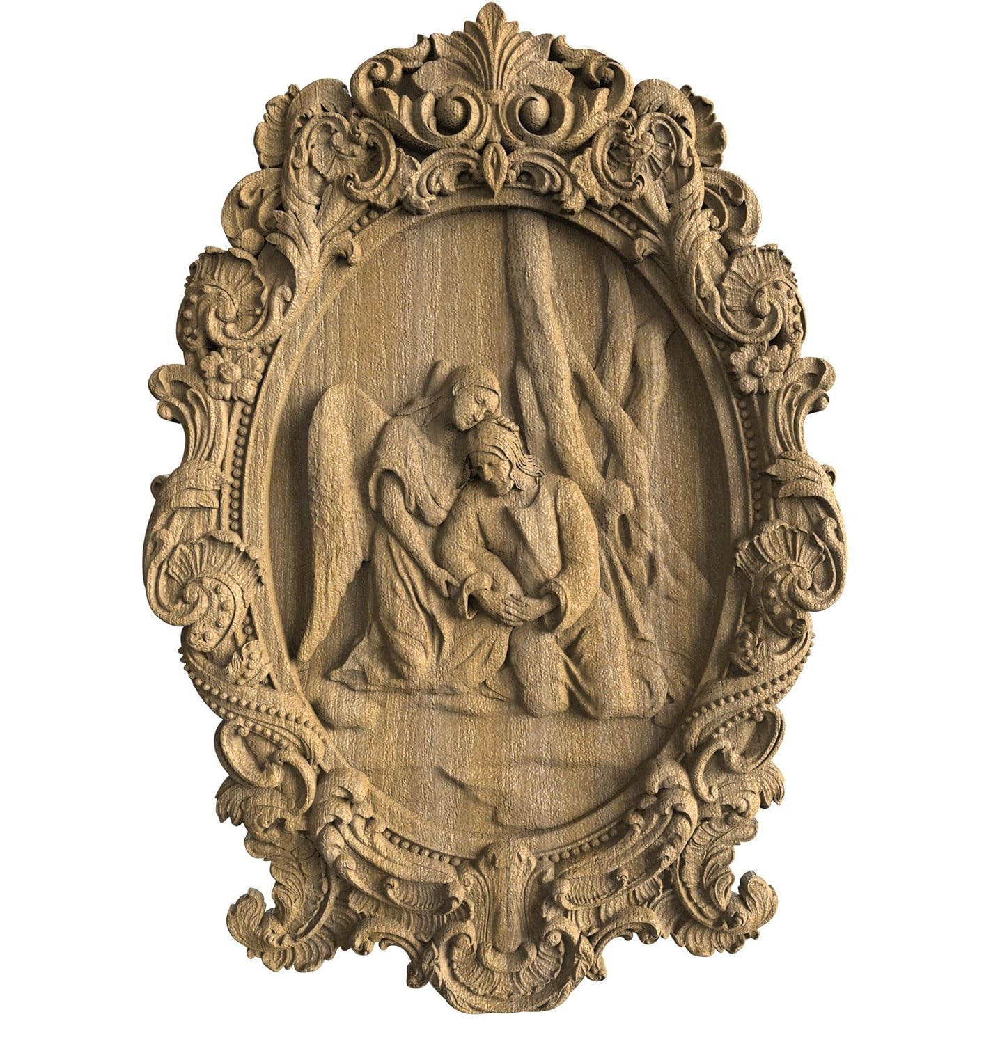 Amazon.com: Wood Carvings religious Icon Our Lord Jesus Durable unique ...