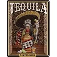 Amazon.com: LANOLU XXL Vintage Tin Sign TEQUILA Wall Art, Vintage Retro ...