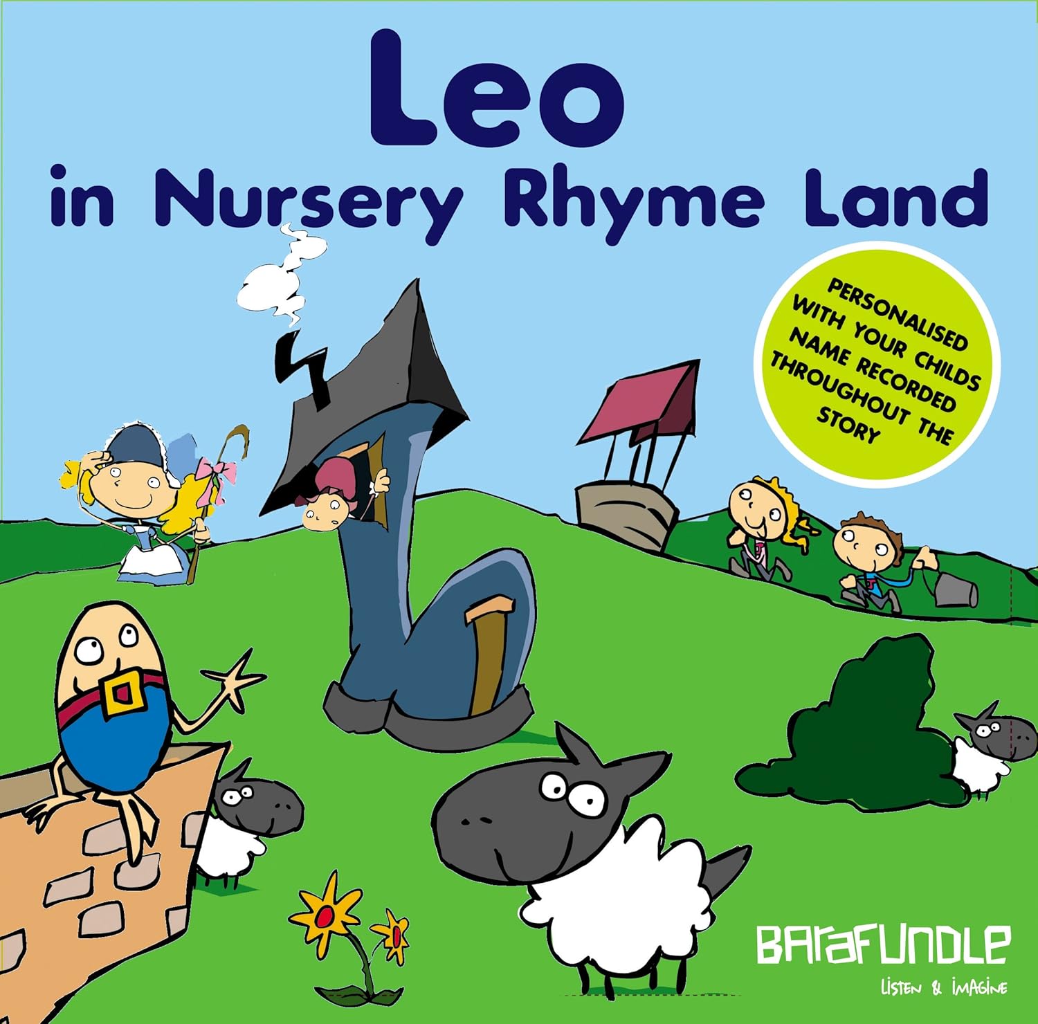 Personalised Audio Story Leo in Nursery Rhyme Land – BigaMart