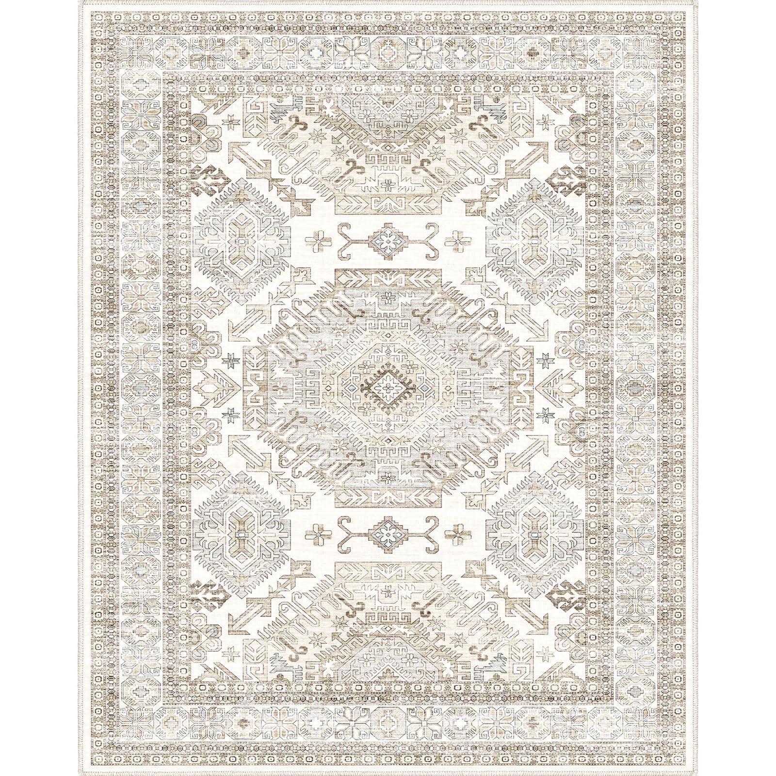 Area Rugs 8x10 for Living Room,Washable Boho 8x10 Area Rugs for Bedroom ...