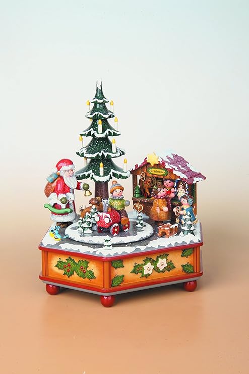 German Music Box / Spieldose Christmas - 22cm / 9inch - Authentic ...