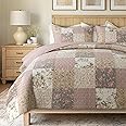 SLPR Secret Garden 2-Piece Patchwork Cotton Bedding Quilt Set - Single ...