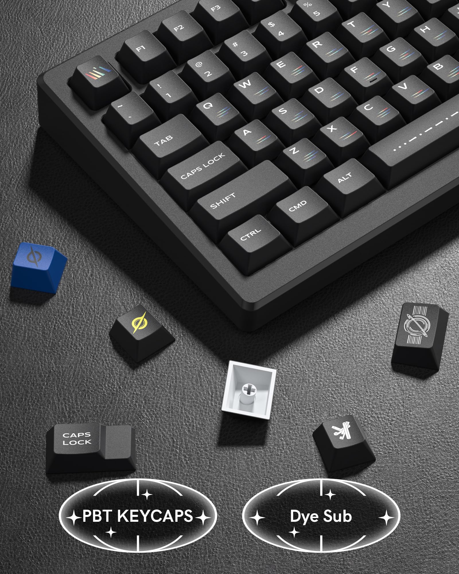 Mua COSTOM PBT Keycaps, Cool Custom Keyboard Keycaps 60 75 65 100 ...