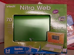 Amazon.com: VTech Grade School Learning Nitro Web Notebook (Colors May Vary) : Toys & Games