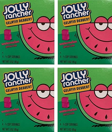 JOLLY RANCHER Gelatin Jello 3 oz (Pack of 4) (Watermelon) in Kuwait ...