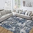 Amazon.com: Area Rug 9x12 Living Room: Large Washable Rug with Anti ...