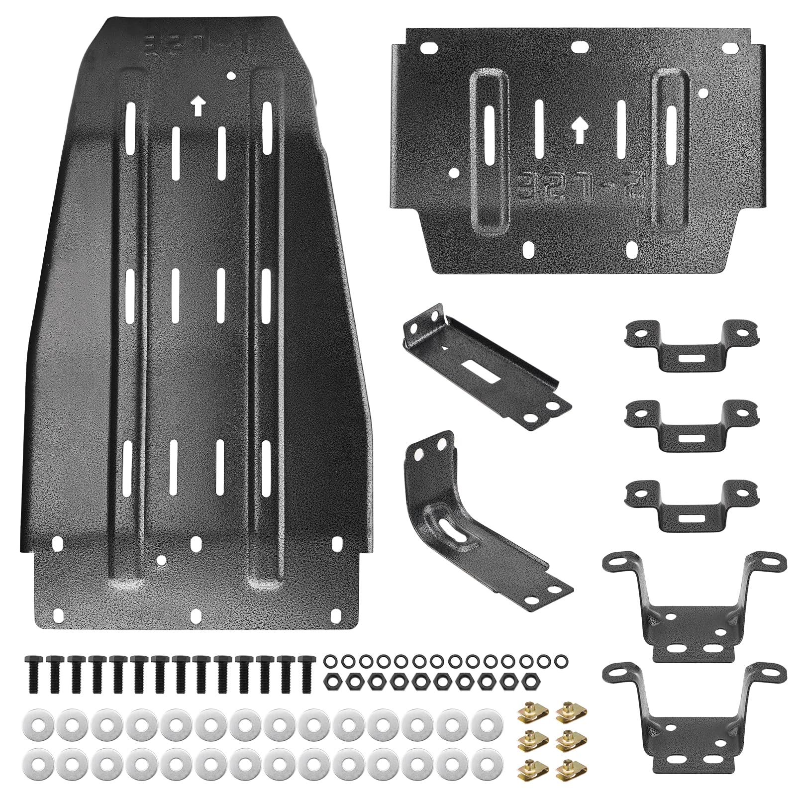 Racewill Engine Skid Plate, Transmission Splash Shield, Heavy-Duty ...