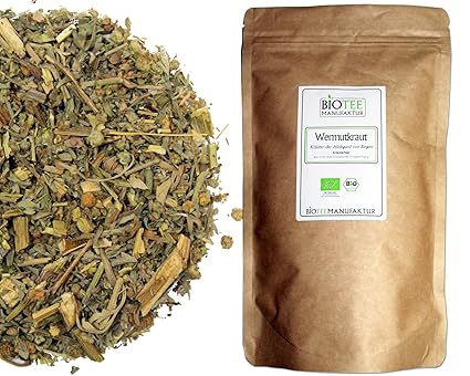 Wermut-Tee -Bio, Wermutkraut, lose (1 x 100g): Amazon.de: Lebensmittel ...