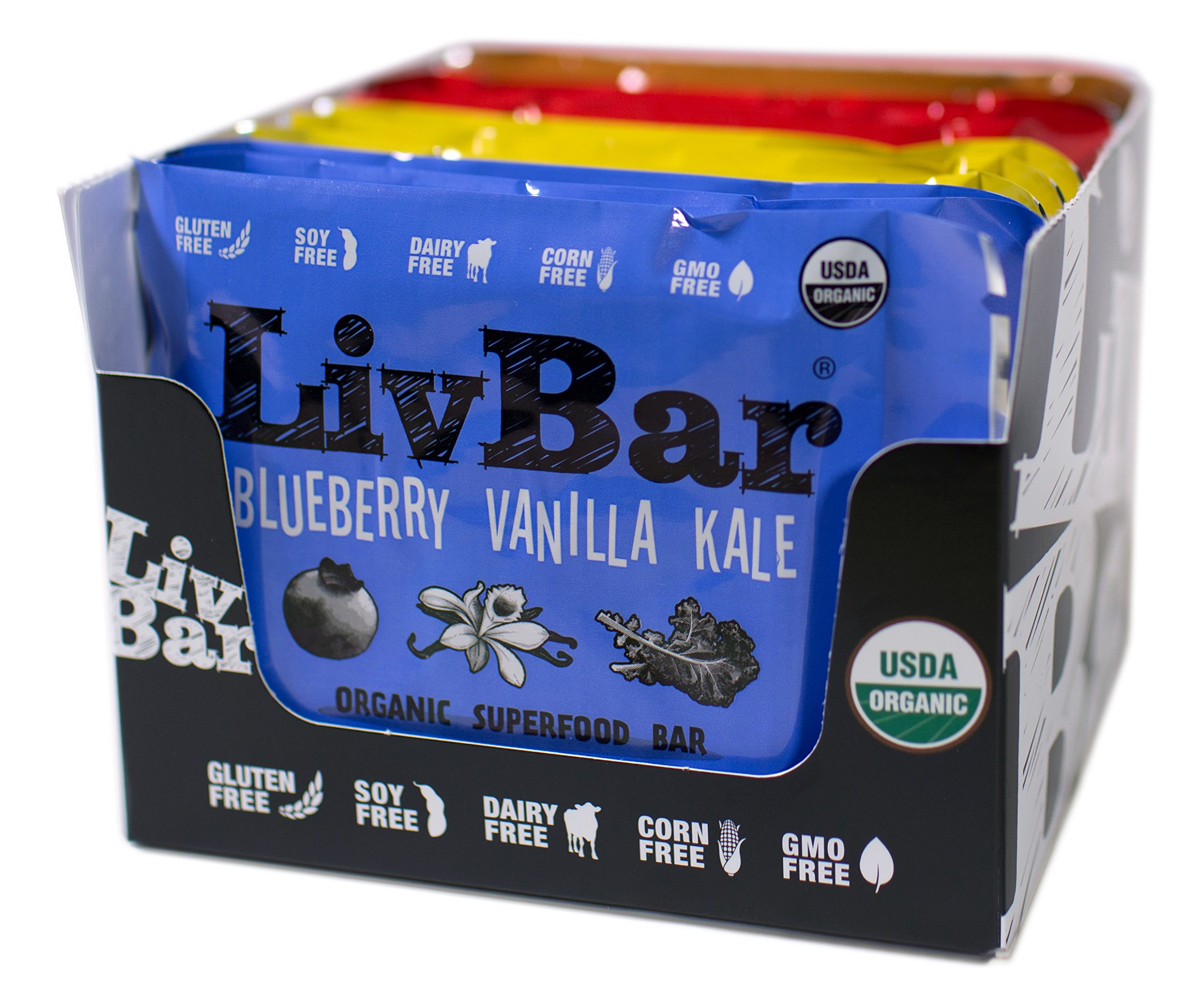 Amazon.com: Raw Crunch Bars - Organic Goji Berry - Box 12 Bars ...