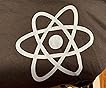 ReactJS React.js Official Logo JavaScript Framework T-Shirt : Clothing ...