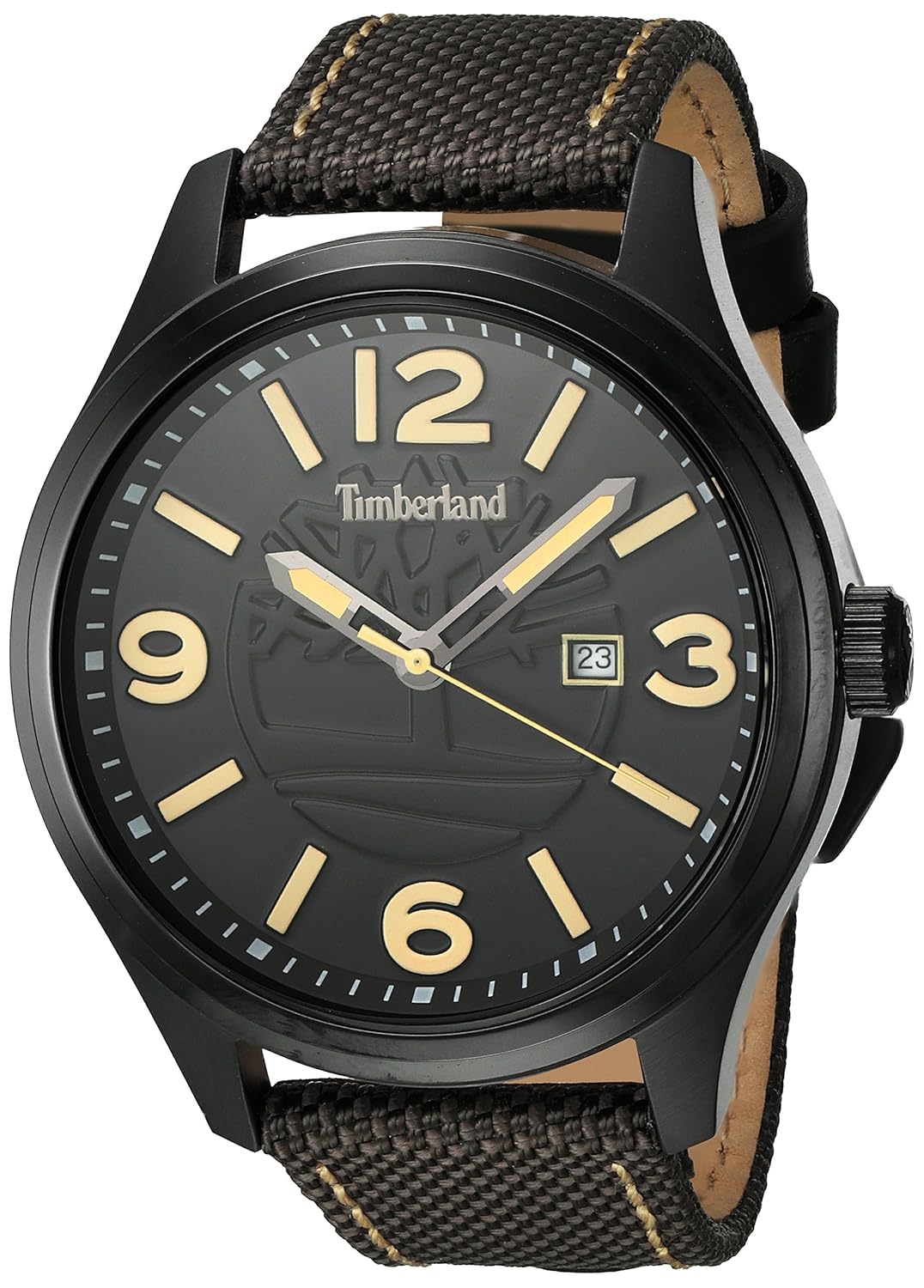 Timberland Men's Analogue Quartz Watch with Textile Strap TBL.14476JSB ...