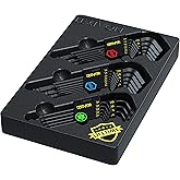 Amazon Basics 36-Piece Allen Wrench/Hex Key Set - SAE/Metric : Amazon ...