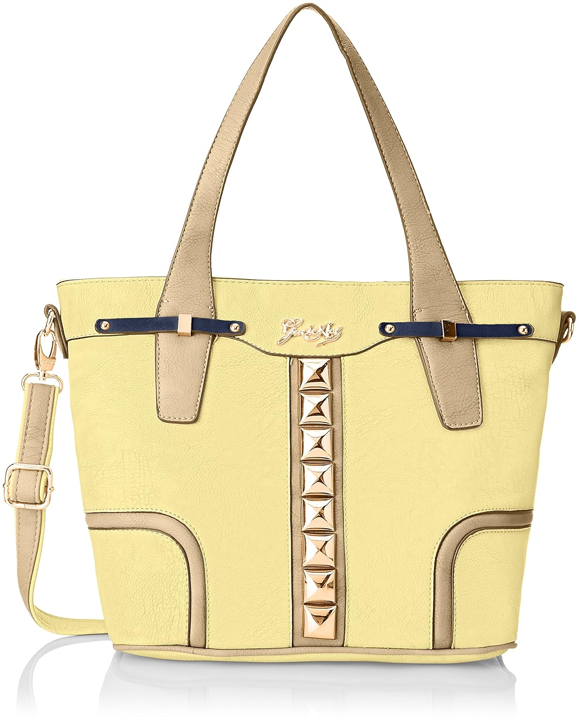Buy Gussaci Italy Women's Handbag (Yellow) (GC098) at Amazon.in