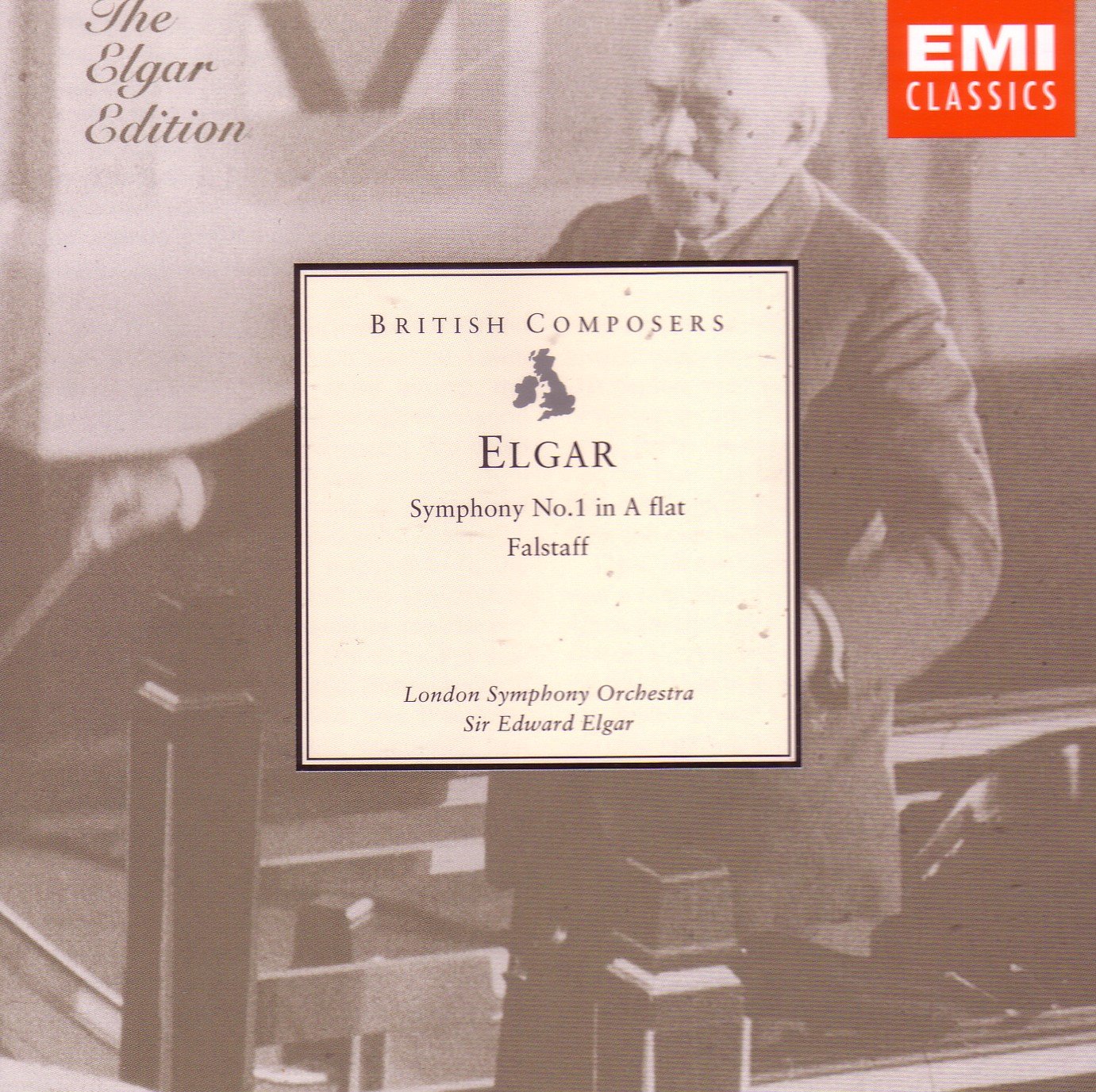Sir Edward Elgar (1857-1934), Sir Edward Elgar, London Symphony Orchestra - Elgar: Symphony No ...