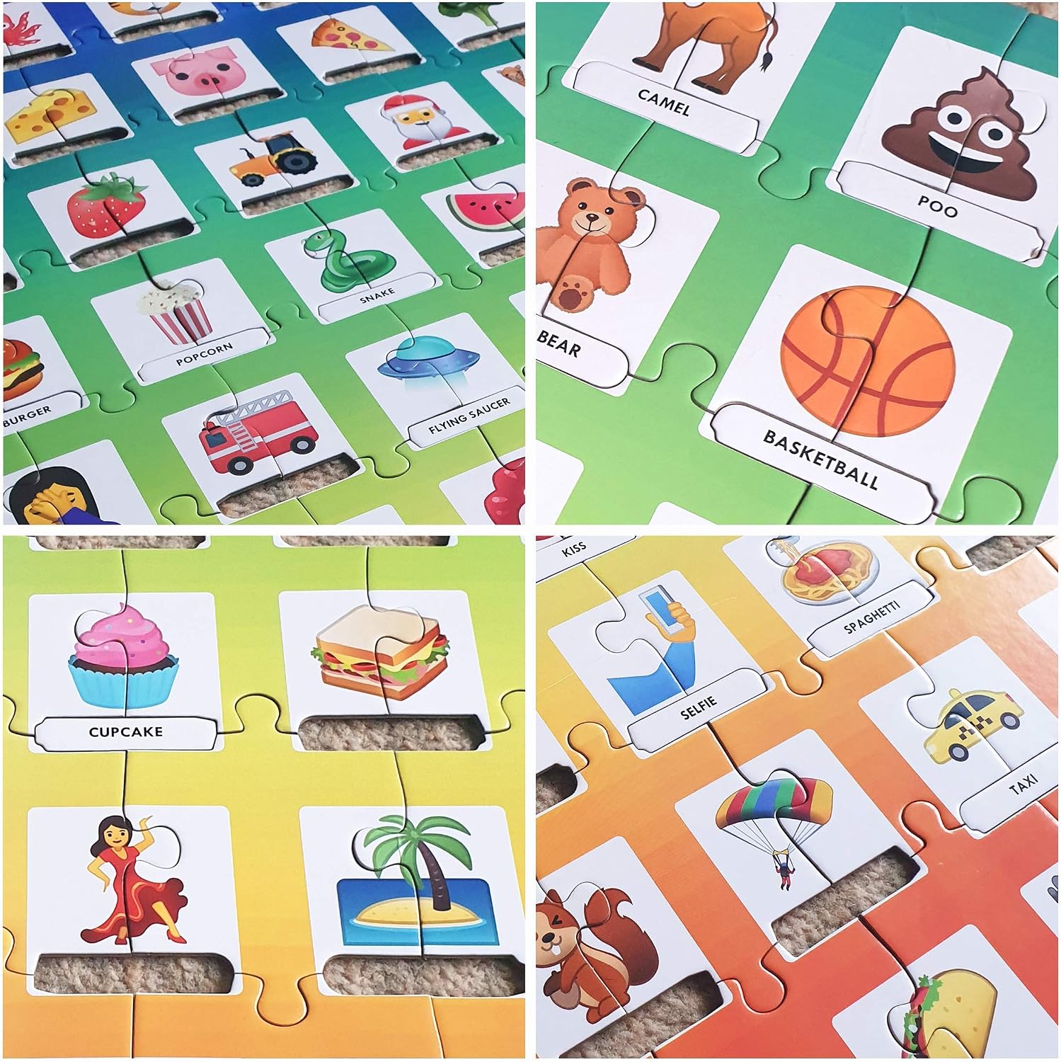 100 PICS JIQSAW Emoji – The Jigsaw Quiz – Playing and Learning Puzzle ...