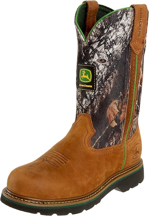 Amazon.com | John Deere Women's Wellington Boot | Mid-Calf