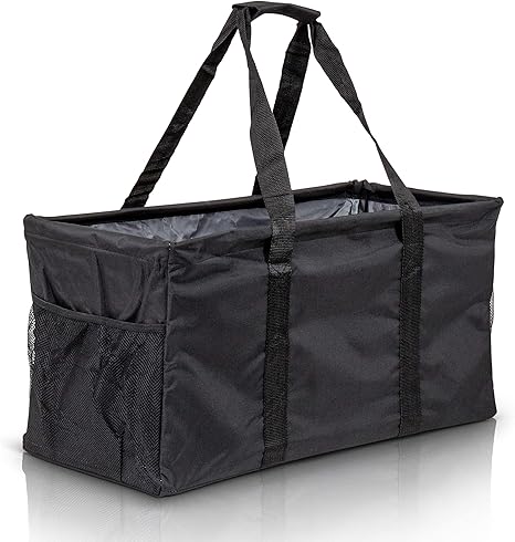 Extra Large Utility Tote Bag - Oversized Collapsible Reusable Wire ...