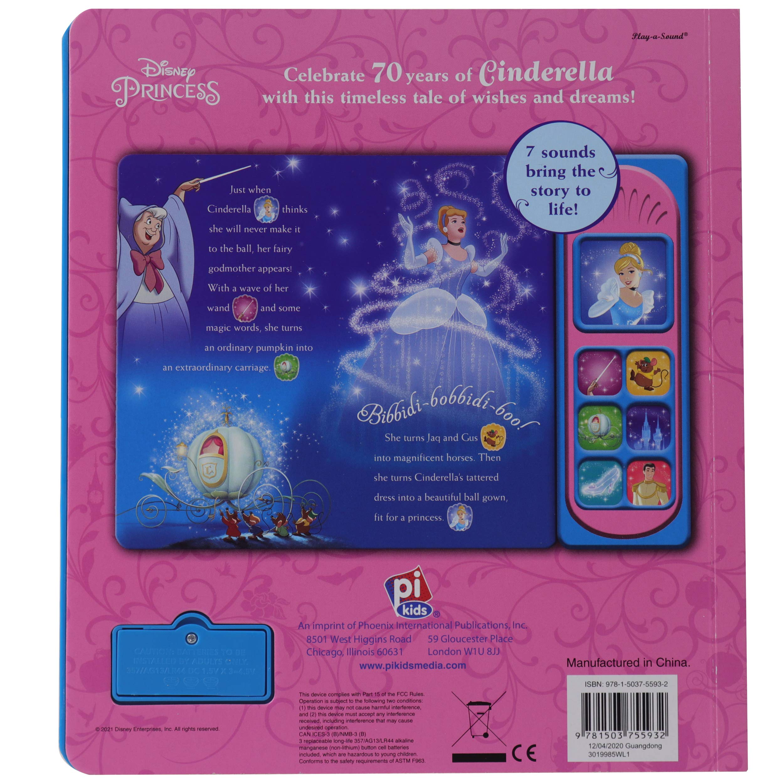 Mua Disney Princess - Cinderella A Timelss Tale Sound Book - PI Kids ...