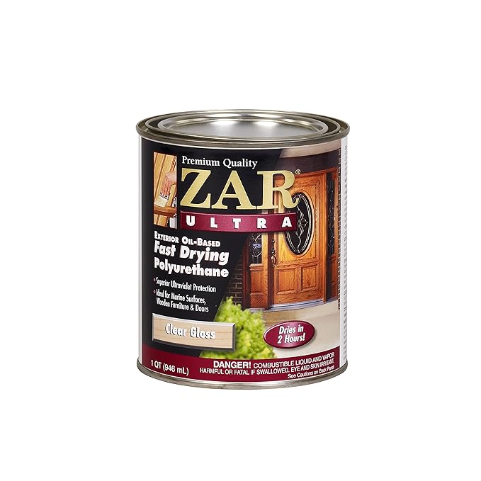 ZAR 34012 Gloss Ultra Fast Drying Exterior Polyurethane - Household ...