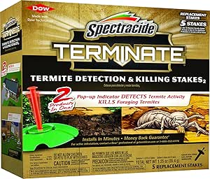 Amazon.com : Spectracide 96116-1 Terminate Termite Killer, 5 count(pack ...