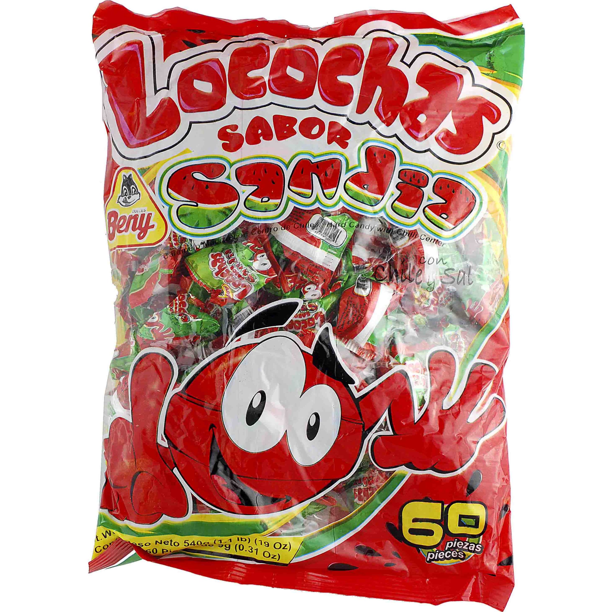 Amazon.com : Beny Candy, Mix, Locochas, 19-ounce (Pack of 2) : Grocery ...