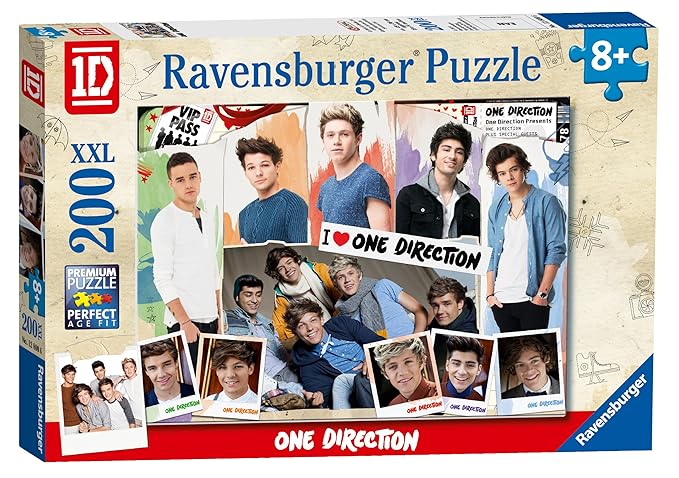 Ravensburger One Direction Puzzle (200 Pieces, Extra Large): Amazon.co ...