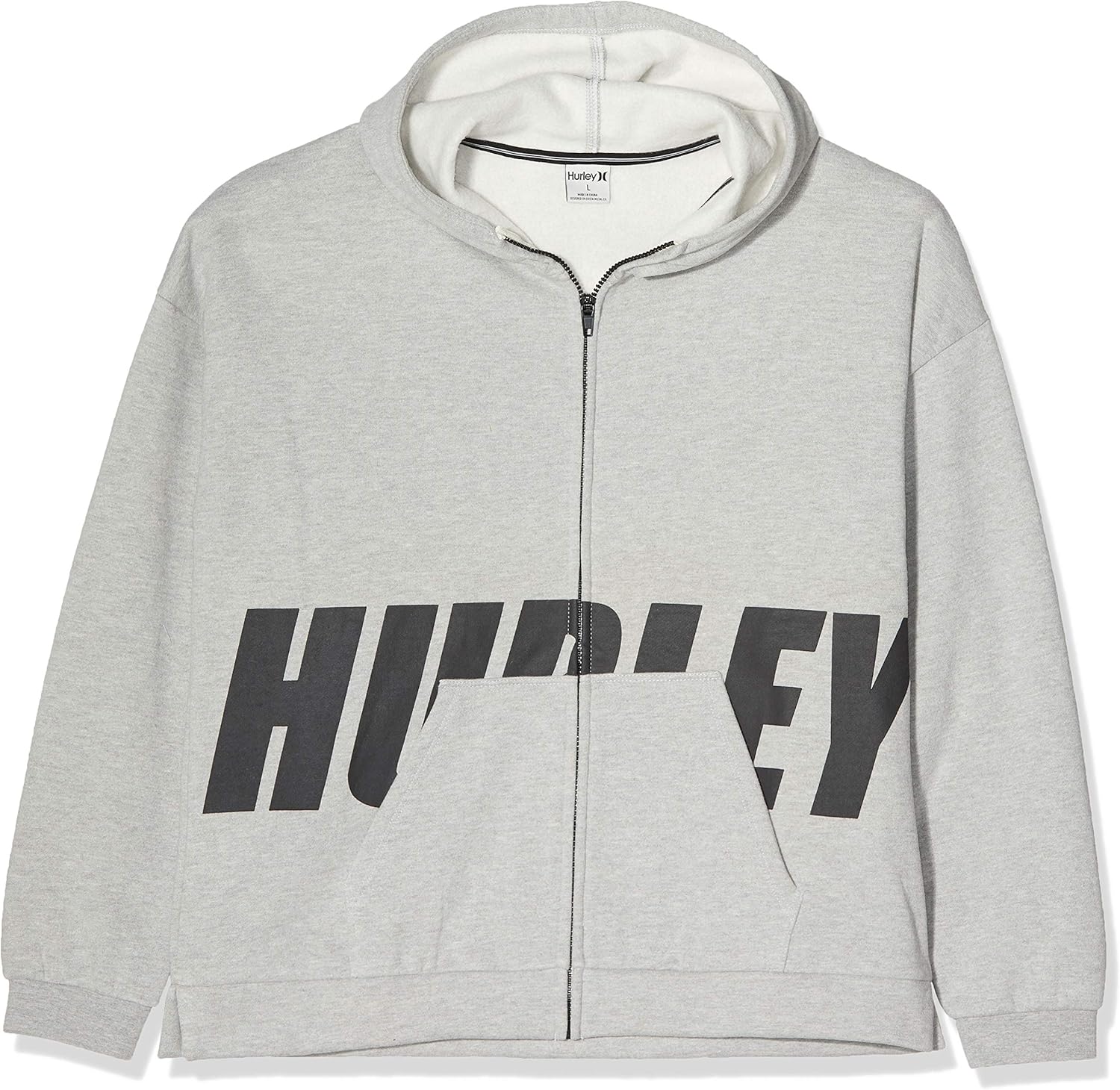 Amazon.com: Hurley Women's Sport Block Full Zip Fleece Hoodie: Clothing