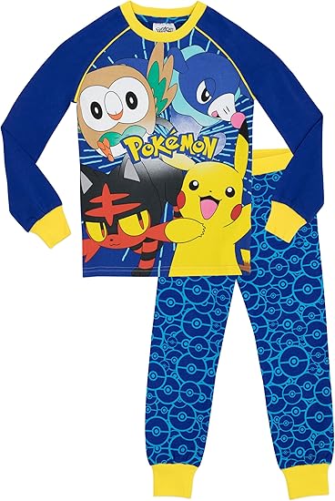 Pokemon Boys Pajamas Size 8: Amazon.ca: Clothing & Accessories