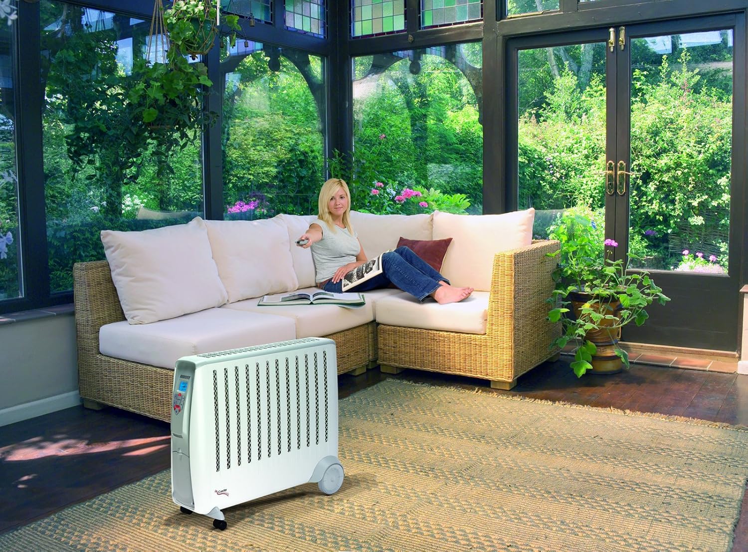 Super Saturday Dimplex CDE3ECC 3KW Oil Free Radiator White Boxing Day ...