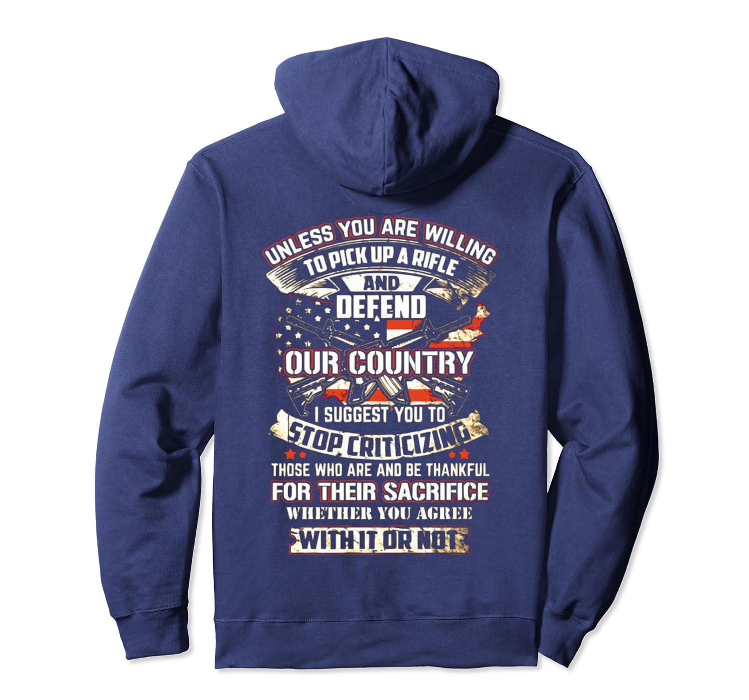 Veteran Hoodie – defend our country-4LVS – 4loveshirt
