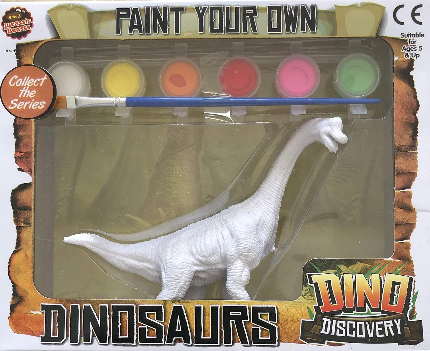 Paint Your Own Brachiosaurus Dinosaur – BigaMart