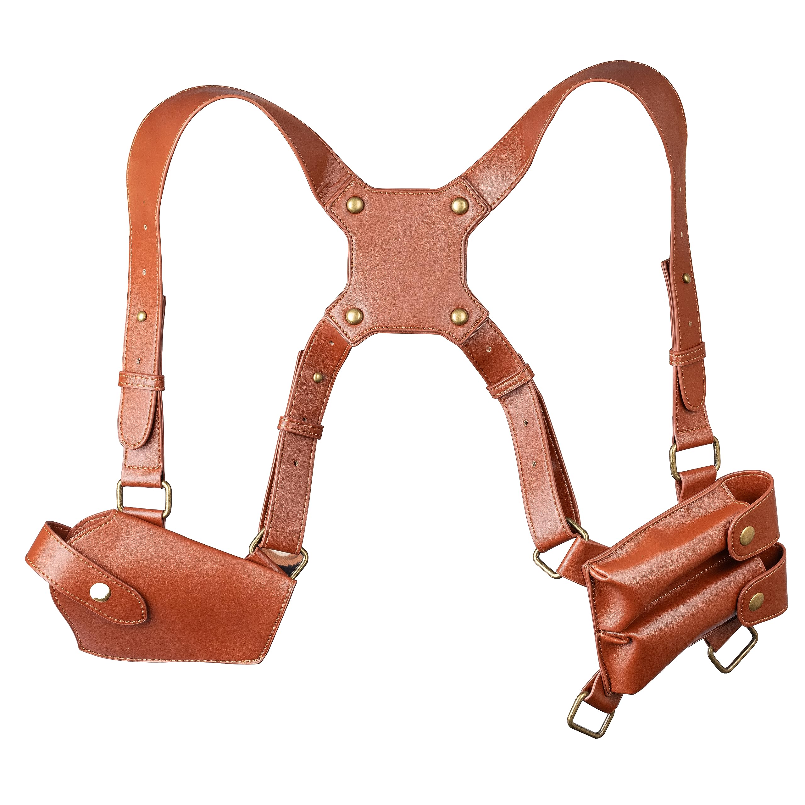 Nate Holster Vertical Shoulder Holster with Double Magazine for Men ...