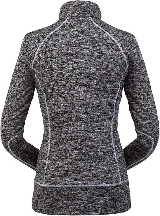 Amazon.com : Spyder Women’s Accord Zip T-Neck – Pullover Long Sleeve ...