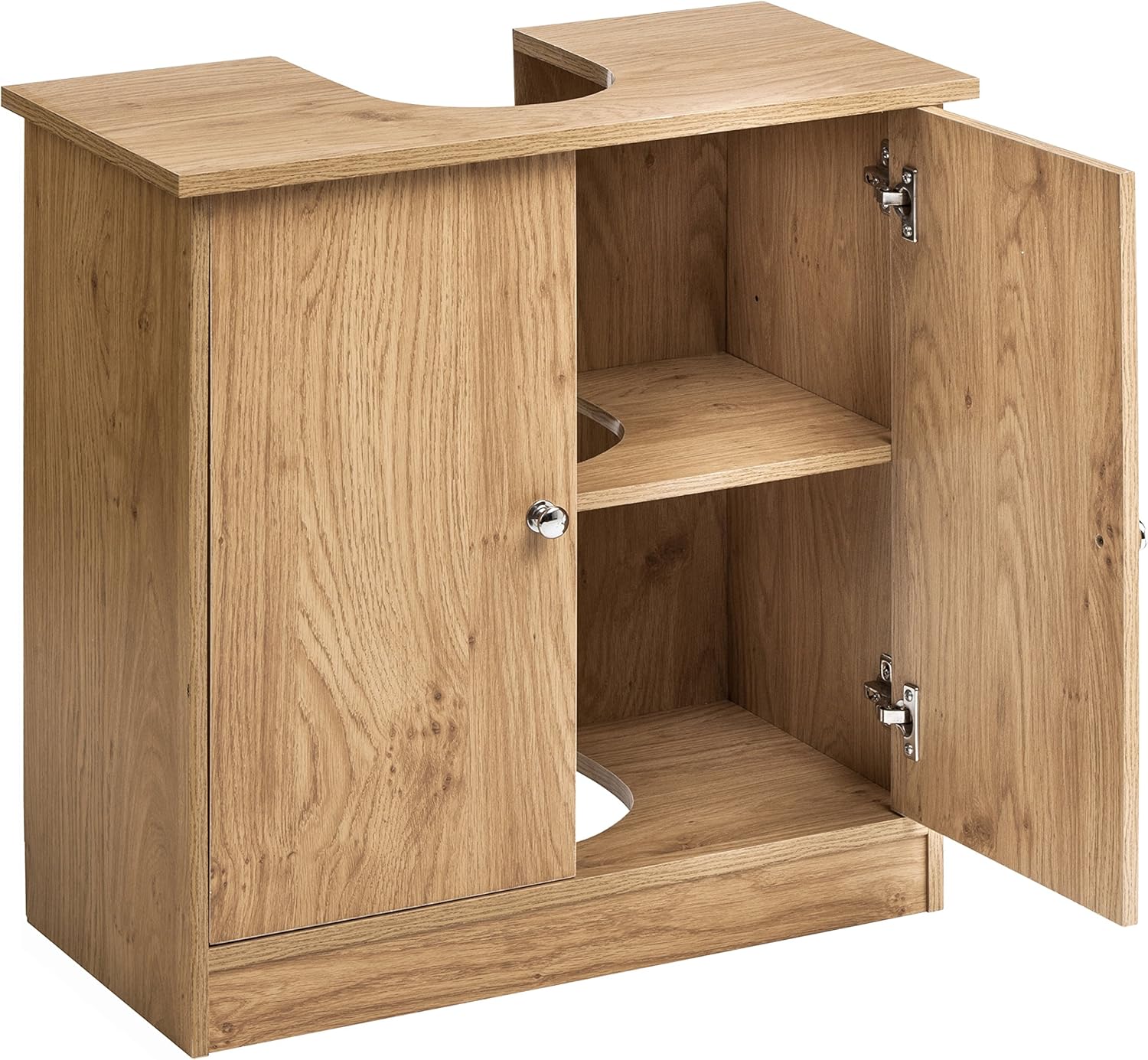 Premier Housewares Under Kitchen Sink Cabinets Oak Bathroom Under Sink ...